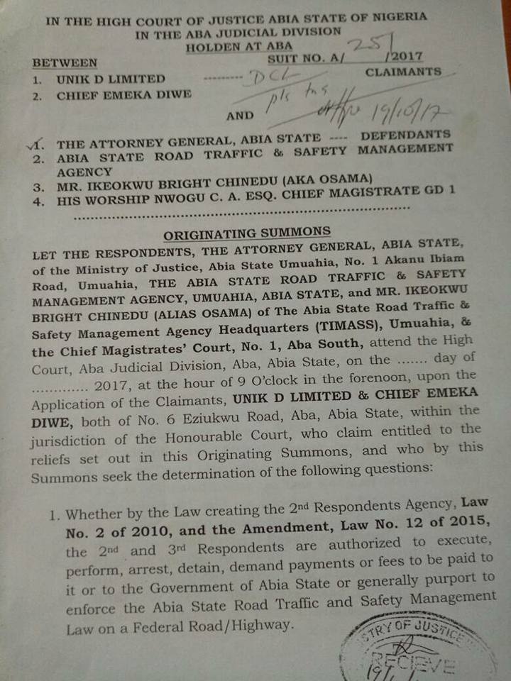 Lying won't help Emeka Diwe and co By Paul Kalu - PUO REPORTS