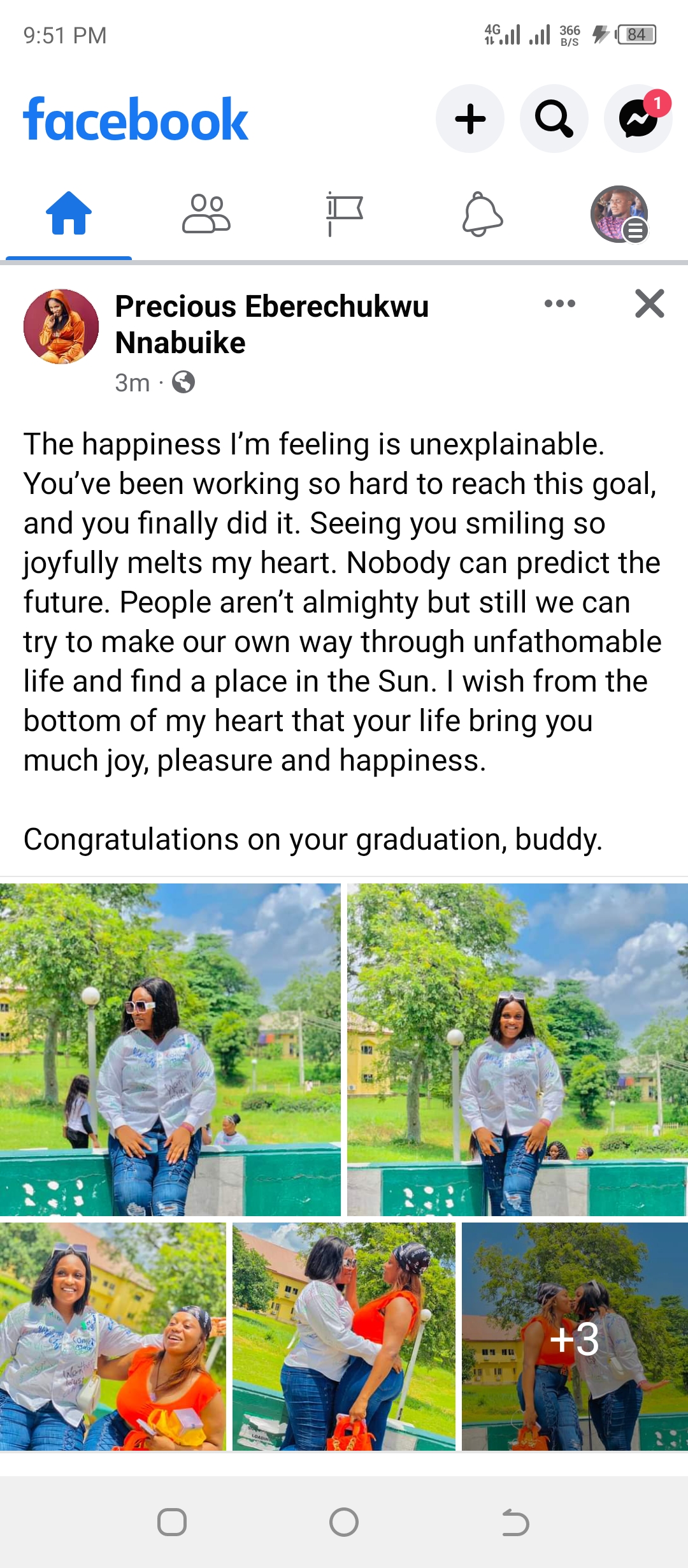 ABSU female student kissing her best friend after completion of her ...